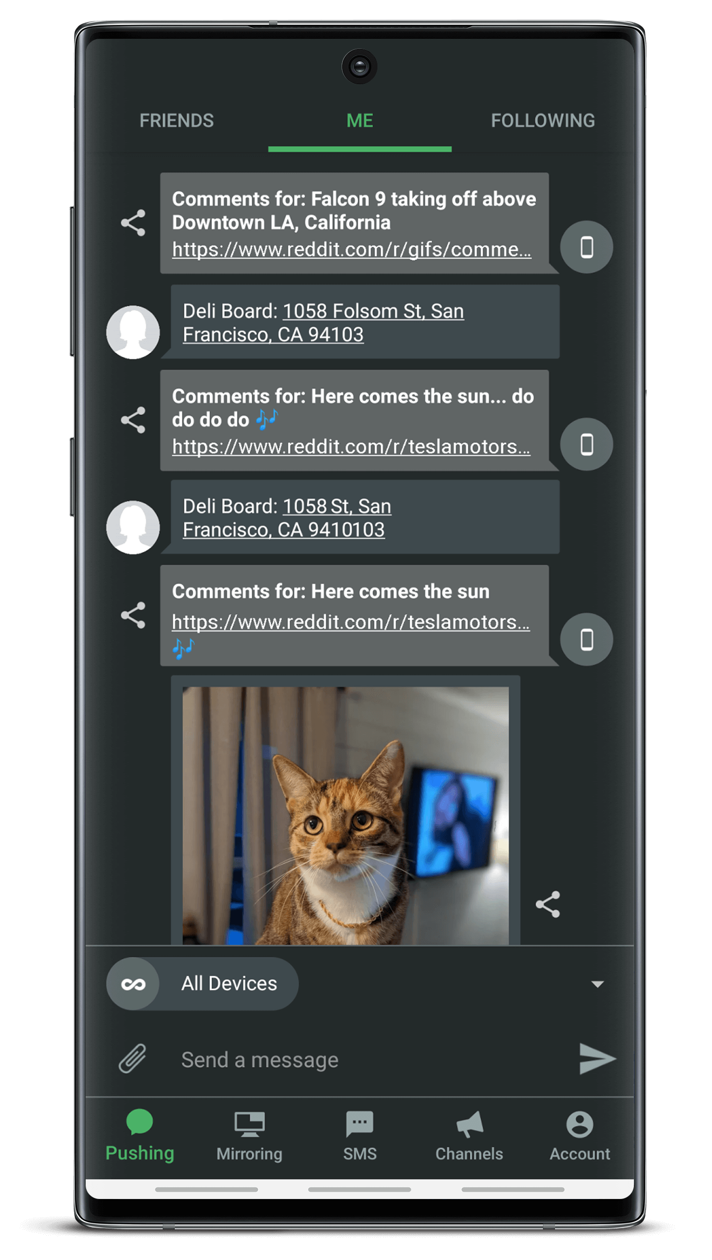 Pushbullet: SMS on PC and more v18.9.1 [Pro] [Mod Extra] - ReleaseAPK