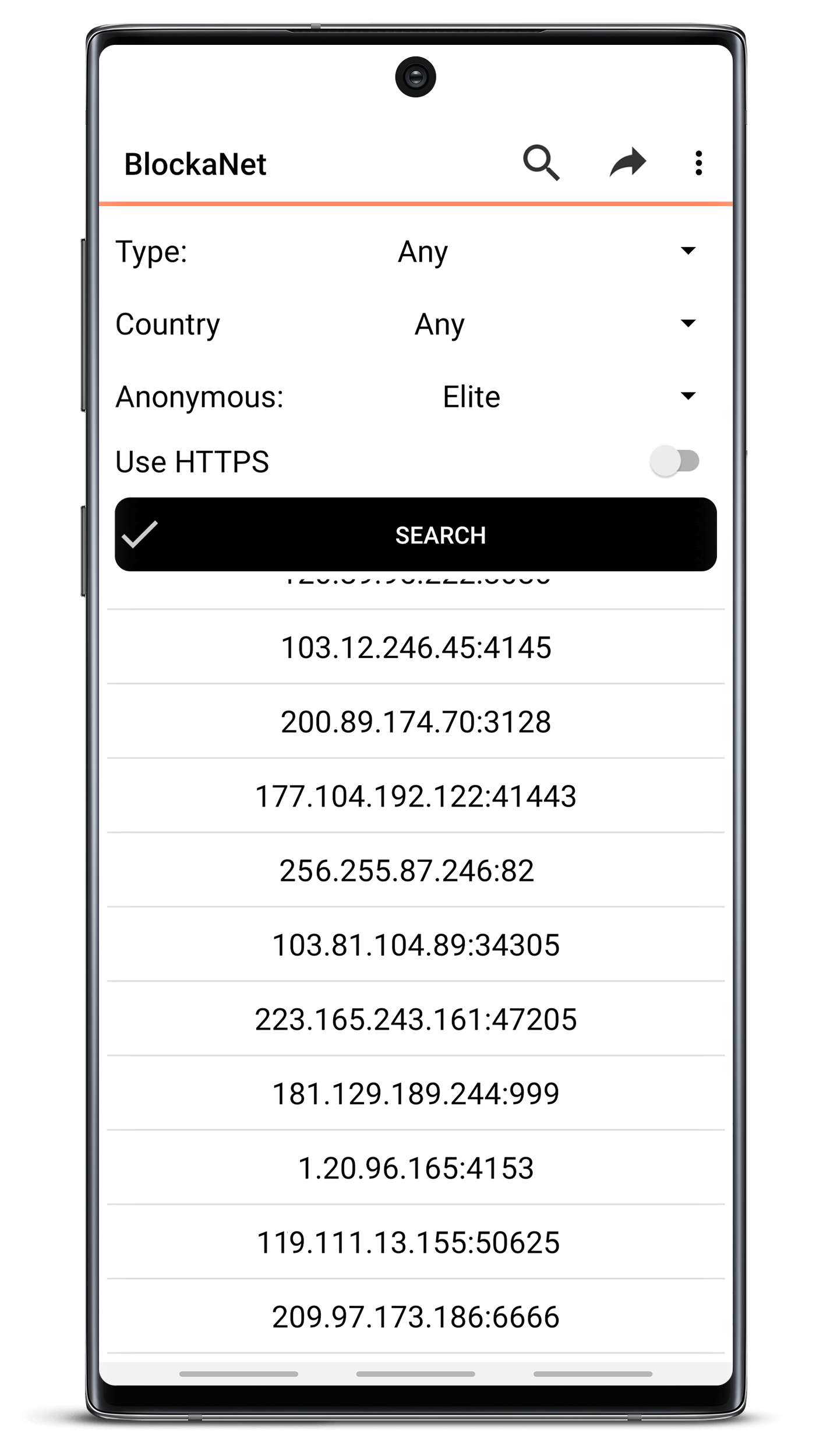 BlockaNet: Proxy List v1.71 build 86 [Pro] [Mod Extra] - ReleaseAPK