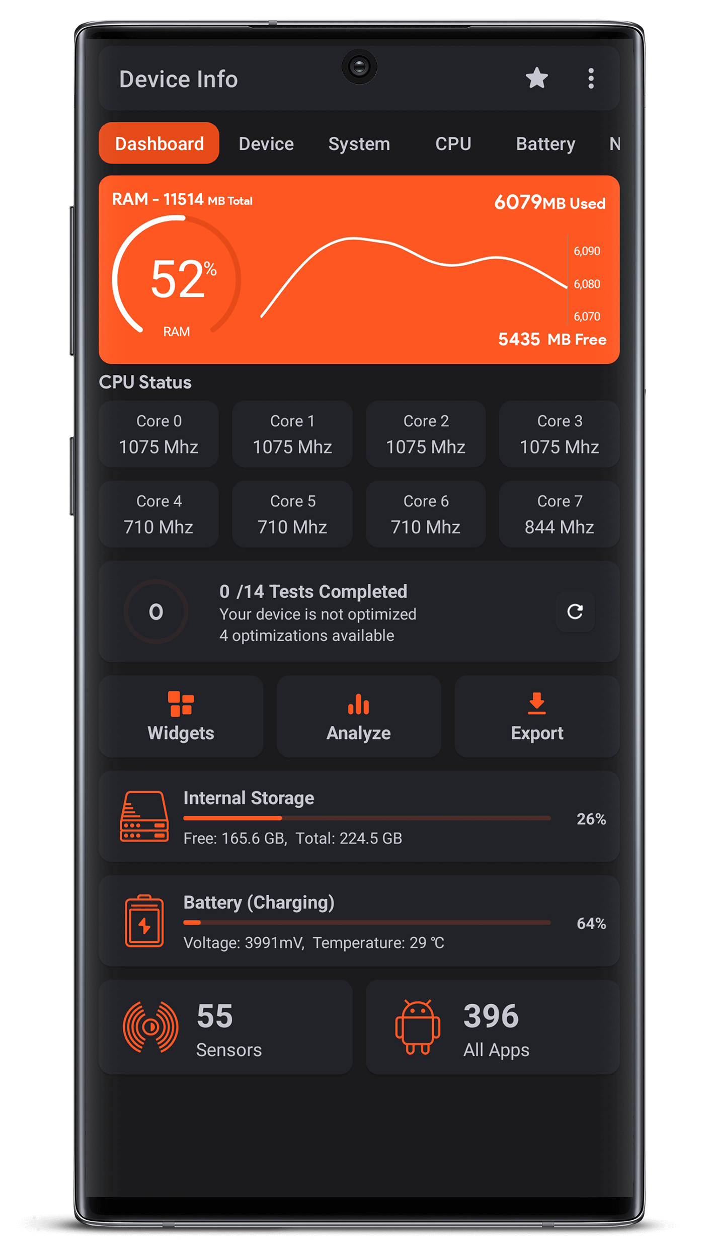 Device Info: System & CPU Info v3.4.0.2 [Donate] [Mod Extra] - ReleaseAPK